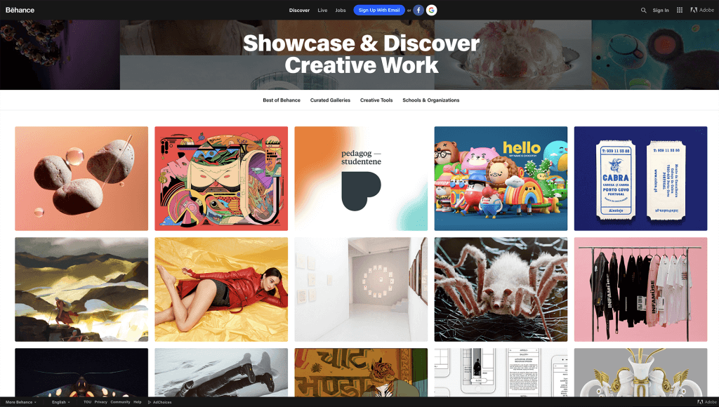 Top Web Design Inspiration Sources for Web Designers | Synergy Way